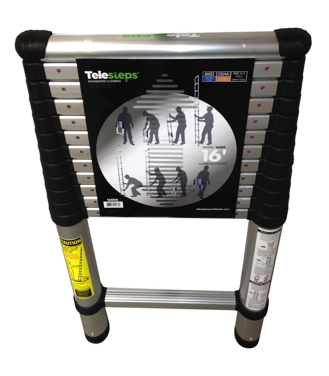 12.5ft Telescoping Extension Ladder Telesteps Ladders